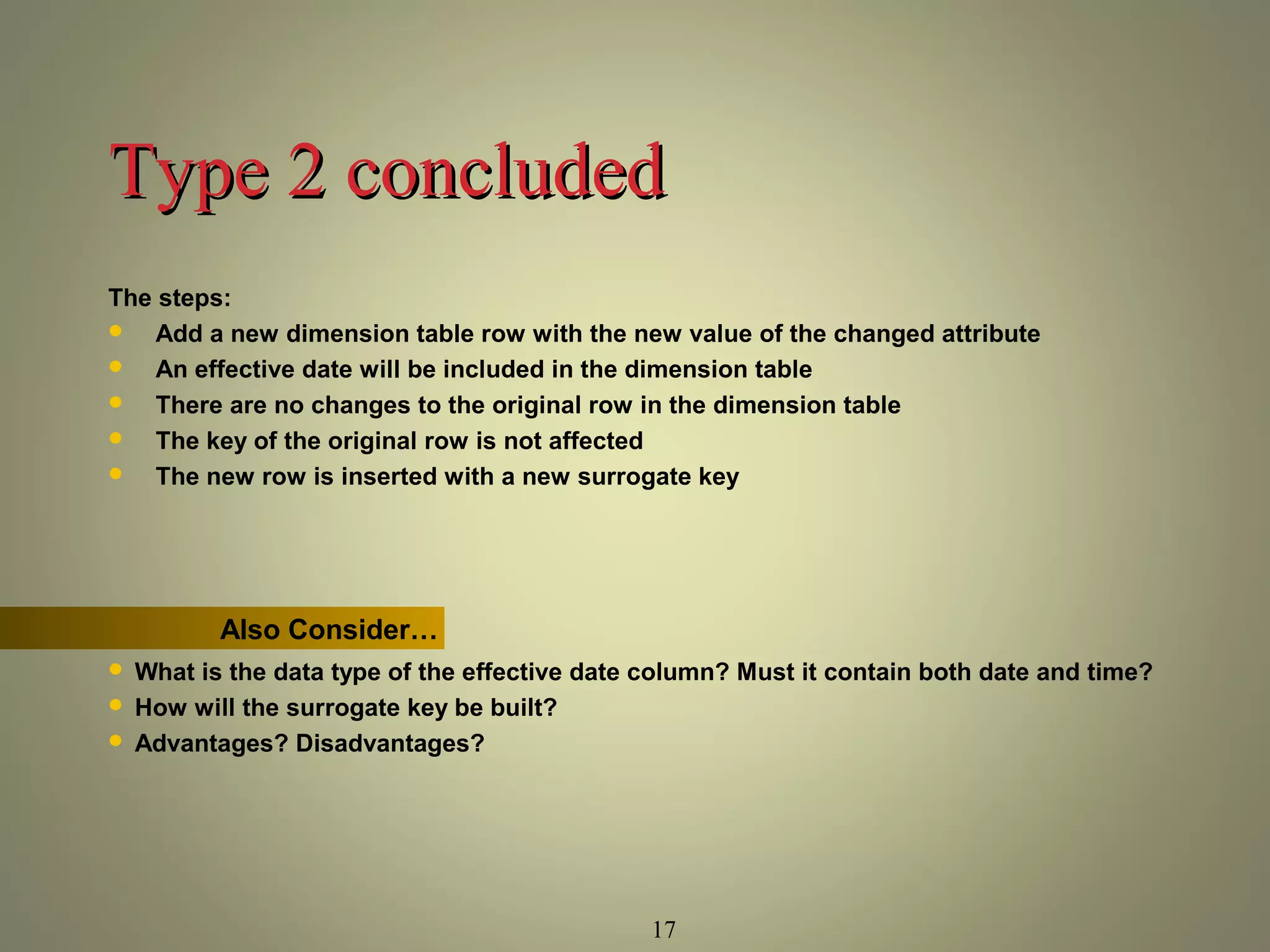 Slowly changing dimensions informatica | PPT | Databases | Computer ...