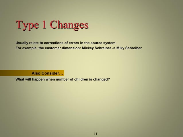 Slowly changing dimensions informatica | PPT | Databases | Computer Software and Applications