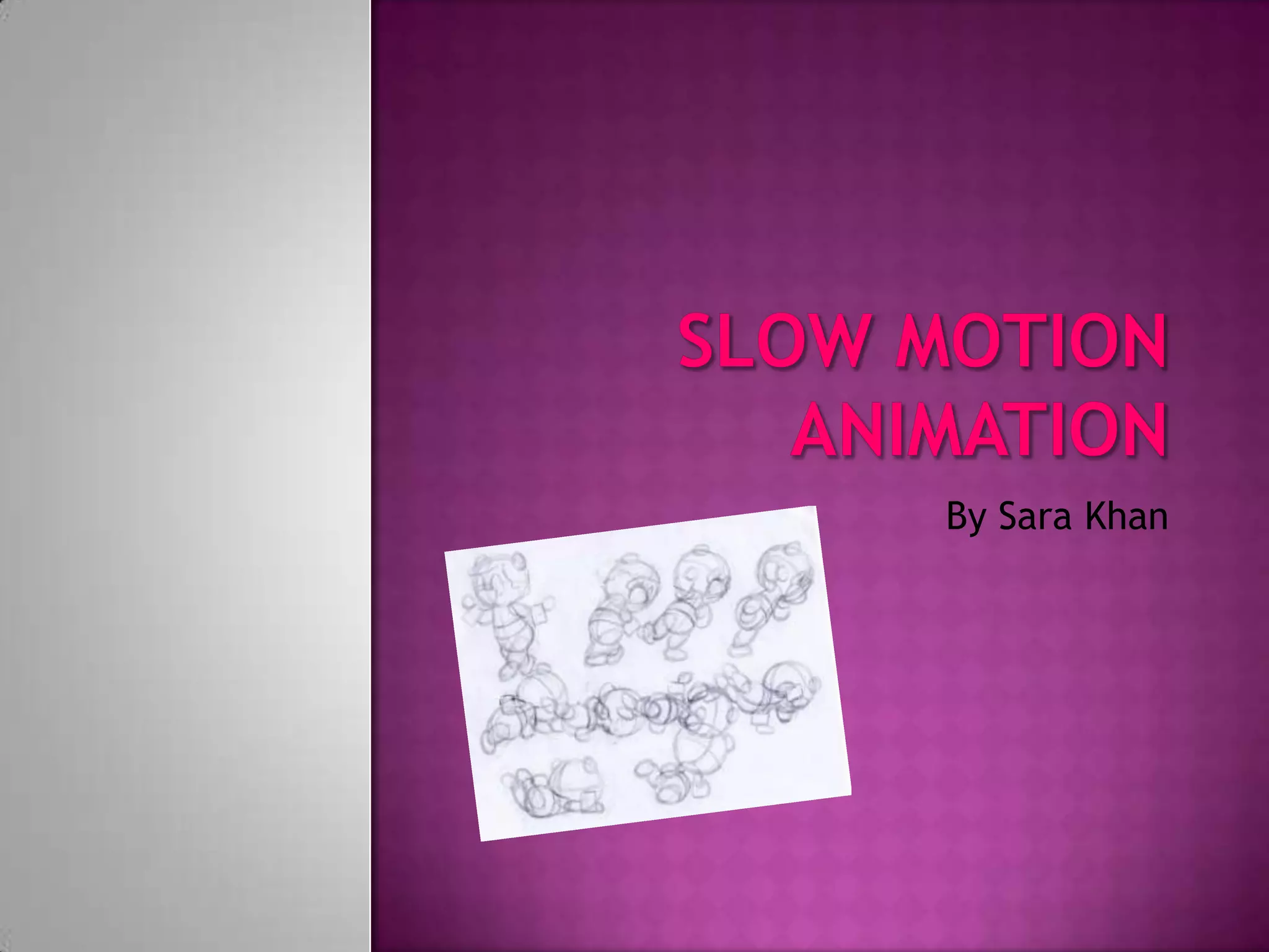 Slow motion animation | PPTX