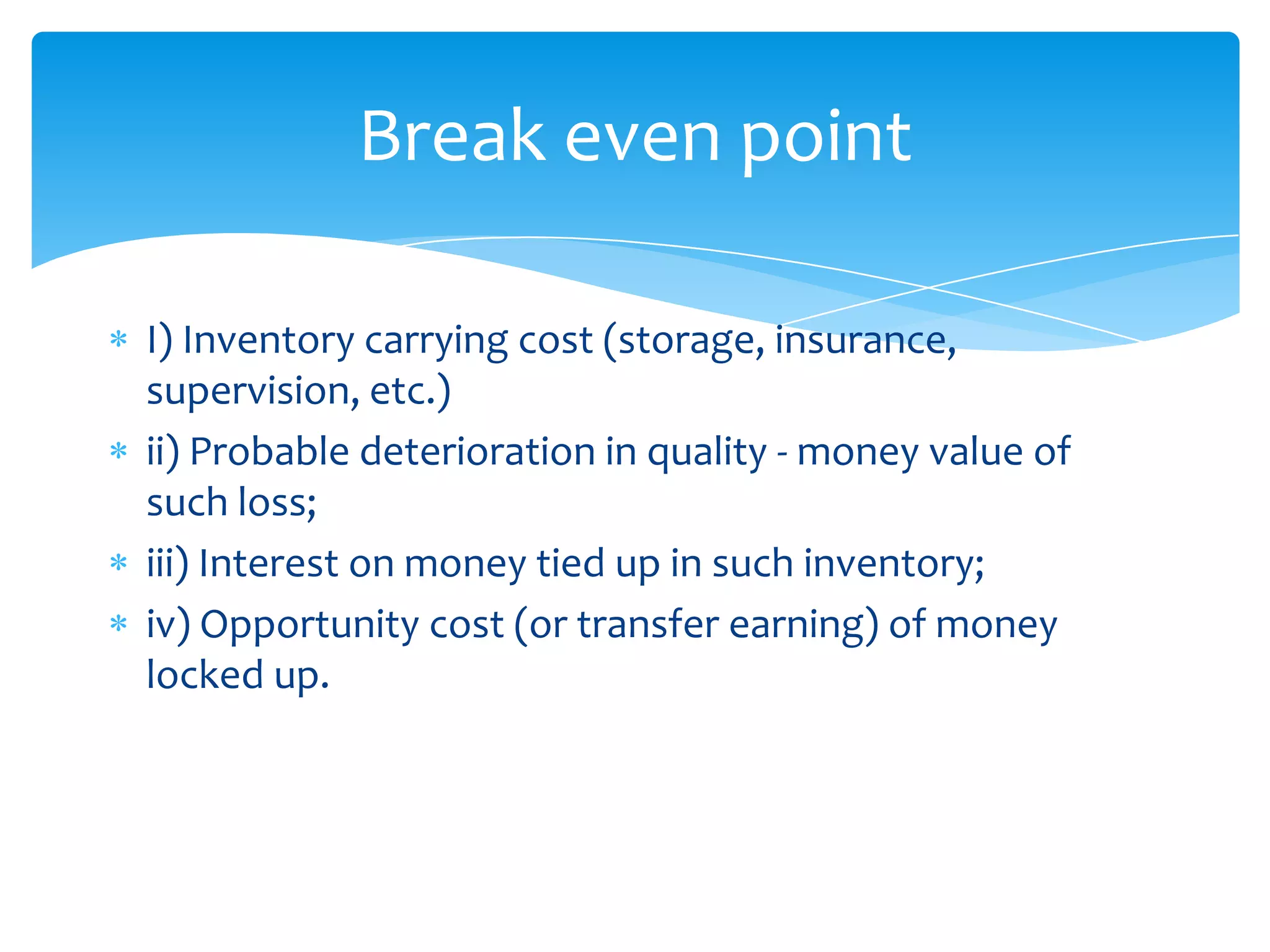 Slow Or Non Moving Inventory, Dispose Off Or | PPTX