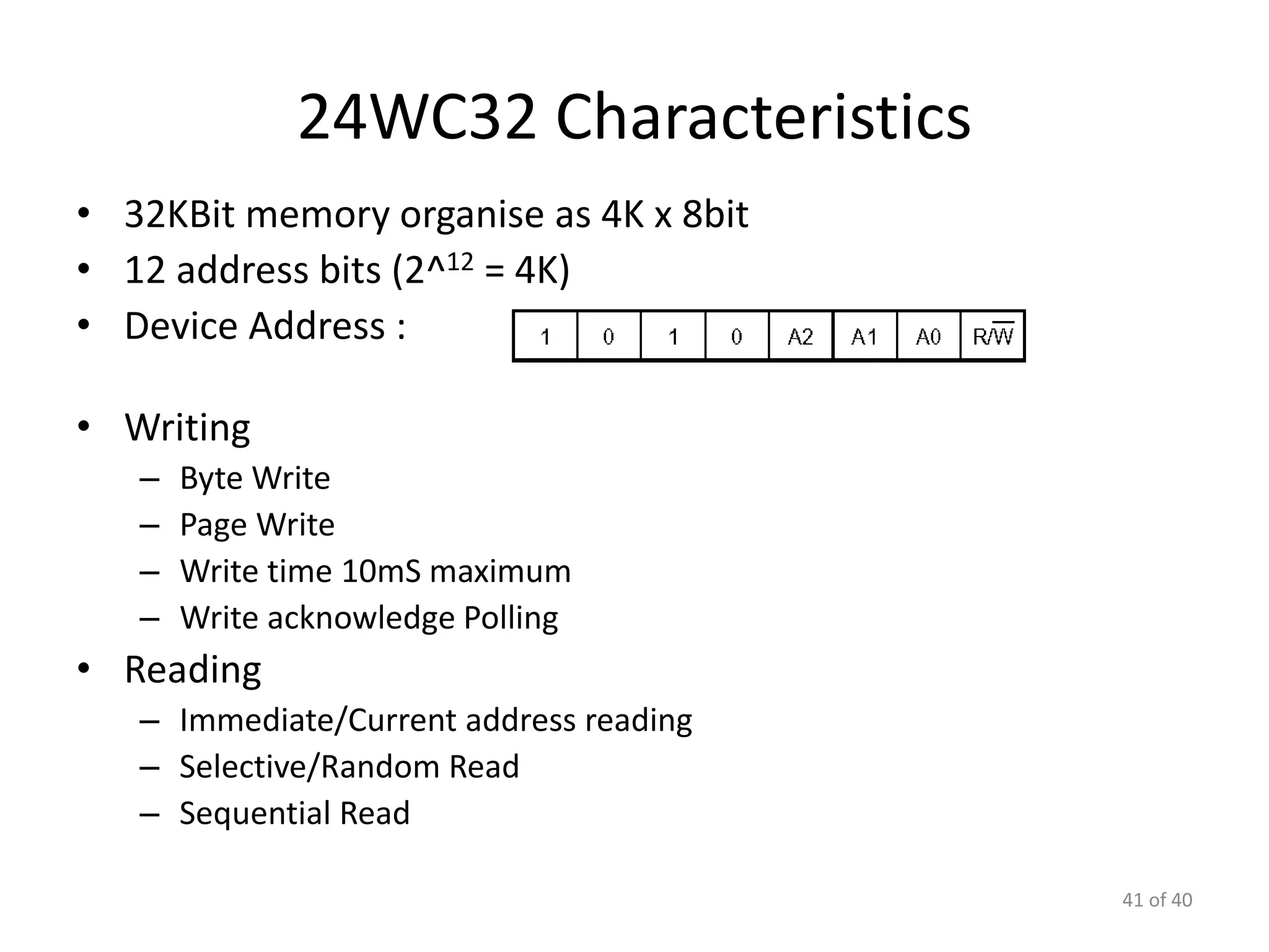 Slow peripheral interfaces (i2 c spi uart) | PPTX | Computer Networking | Computing