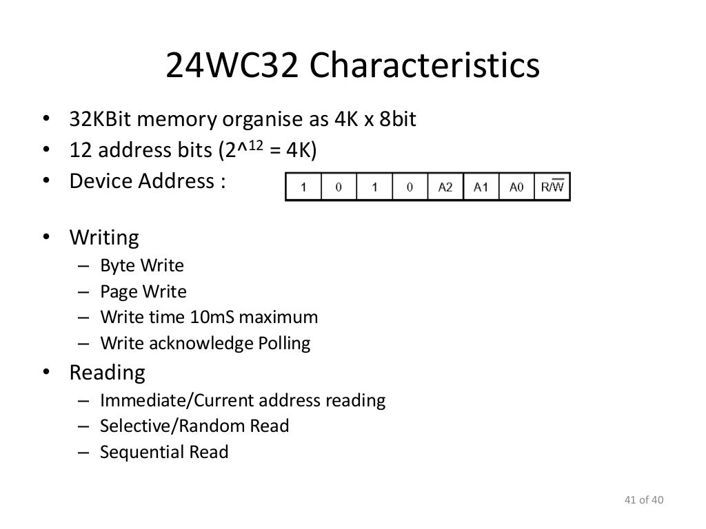 Slow Peripheral Interfaces I2 C Spi Uart