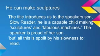 Slow reader by mro | PPTX