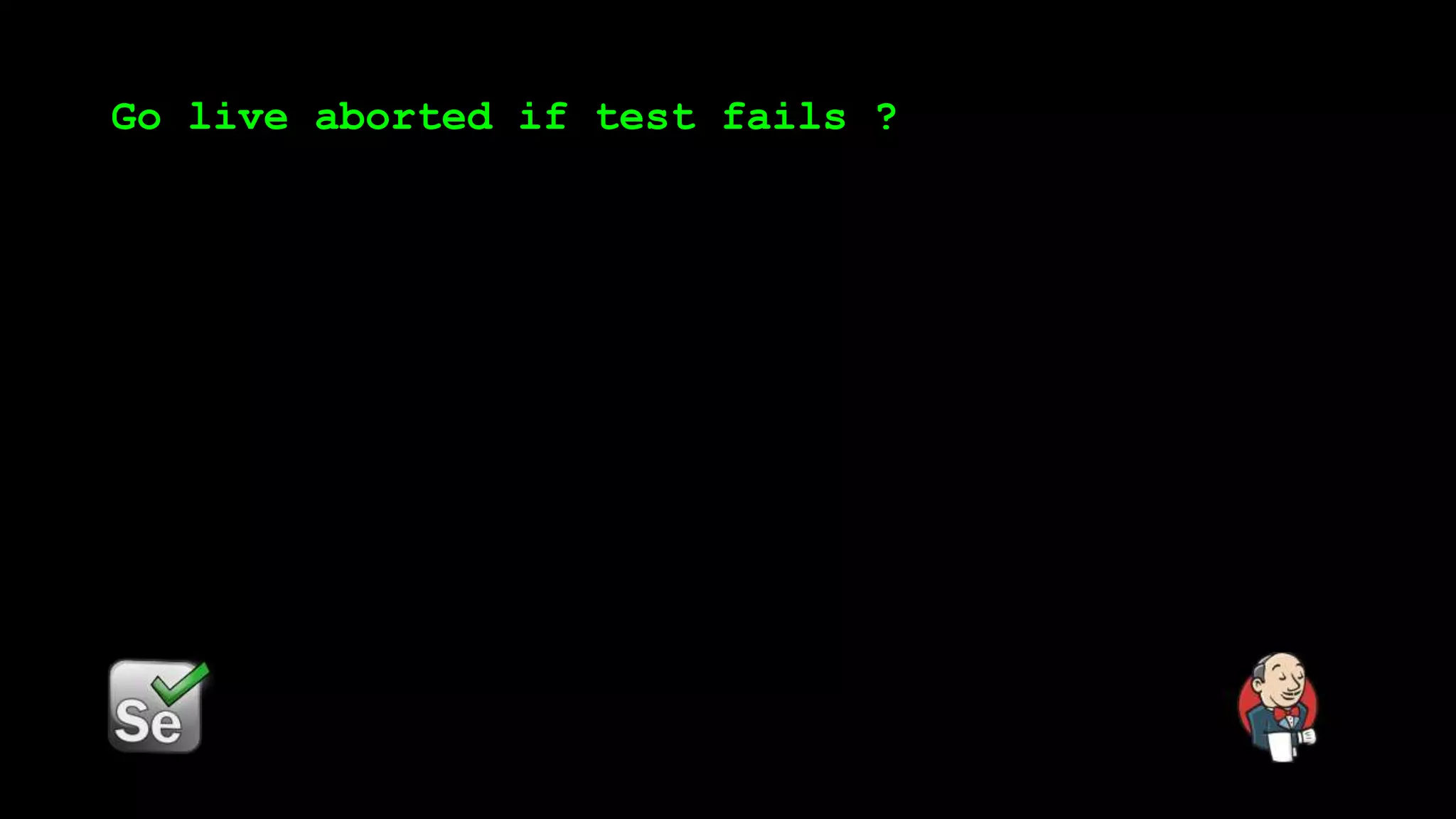 Slow tests in a fast delivery pipeline | PPT
