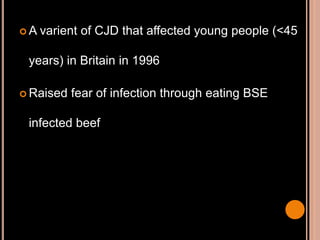 Slow virus diseases | PPTX