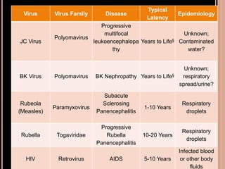 Slow virus diseases | PPTX
