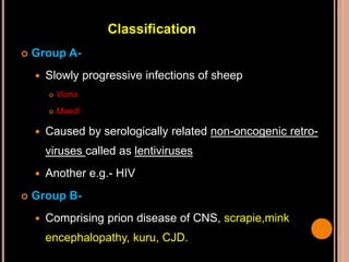 Slow virus diseases | PPTX