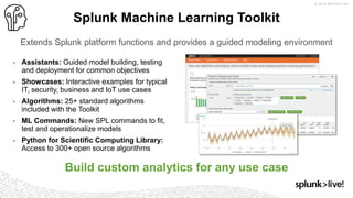 SplunkLive! Paris 2018: Splunk And AI 101 | PPT