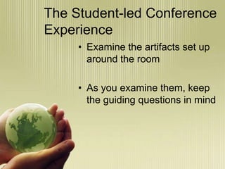 Student Led Portfolio Conferences | PPTX