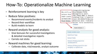 Machine Learning and Analytics Breakout Session | PPTX