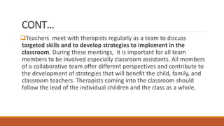 Integrated Speech & Language Therapy | PPTX | Physical Therapy | Wellness