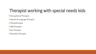 Integrated Speech & Language Therapy | PPTX | Physical Therapy | Wellness