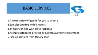 SL INTERNATIONAL TRADING CO.,LTD | PPTX