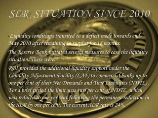 Slr(Statutory Liquidity Ratio) | PPTX