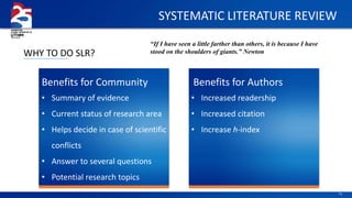How to conduct systematic literature review | PPTX
