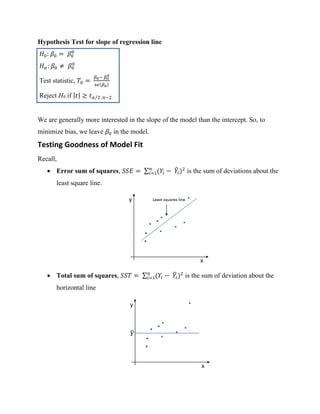 Simple Linear Regression | PDF
