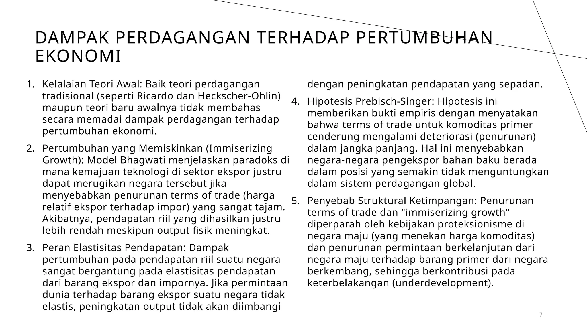 Systematic Literature Review of Trade as a vehicle of International ...