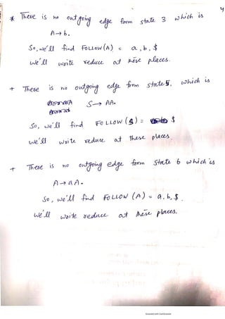 SLR(1) parser | PDF | Programming Languages | Computing