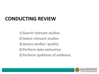 Introduction to Systematic Literature Review method | PDF