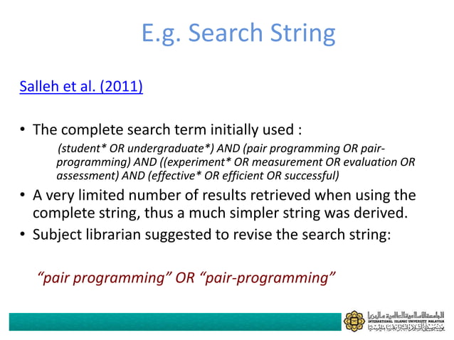 Introduction to Systematic Literature Review method | PDF
