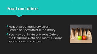 Intro to Dale Mabry Campus library and other learning resources, for general use, adapted from ...