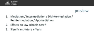 SLS 2016 Disintermediation presentation | PPT