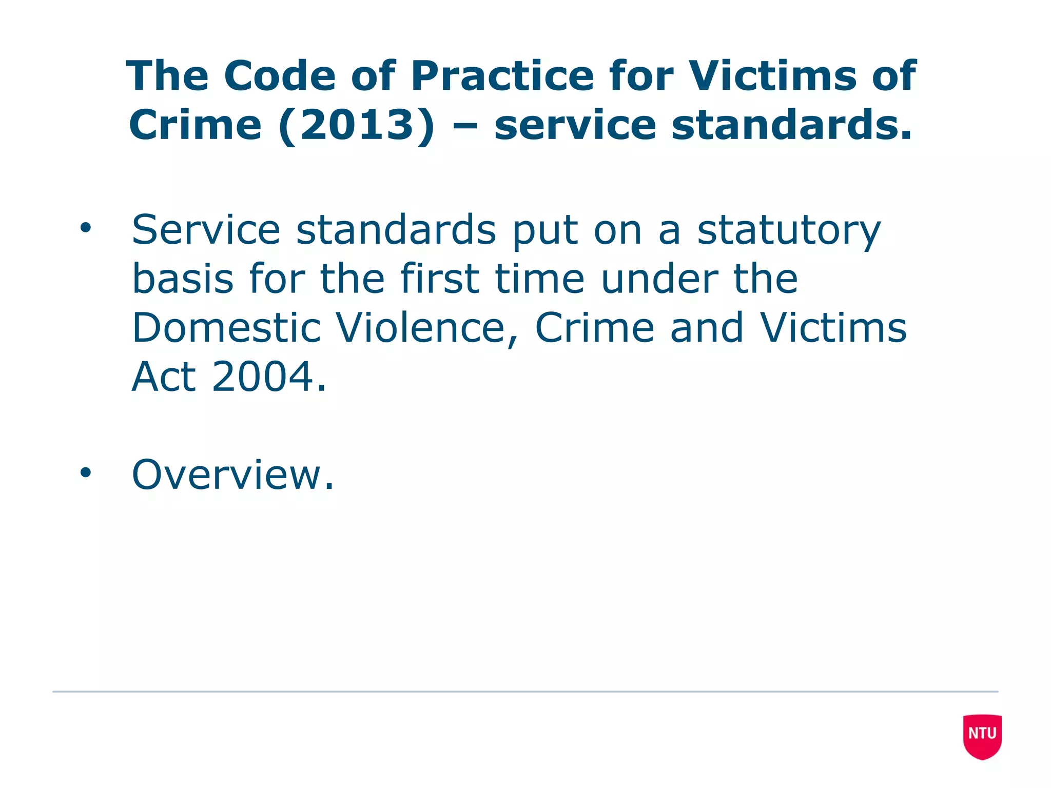 Improving access to justice for vulnerable and intimidated victims ...