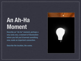 Creating Possibility Spaces | KEY