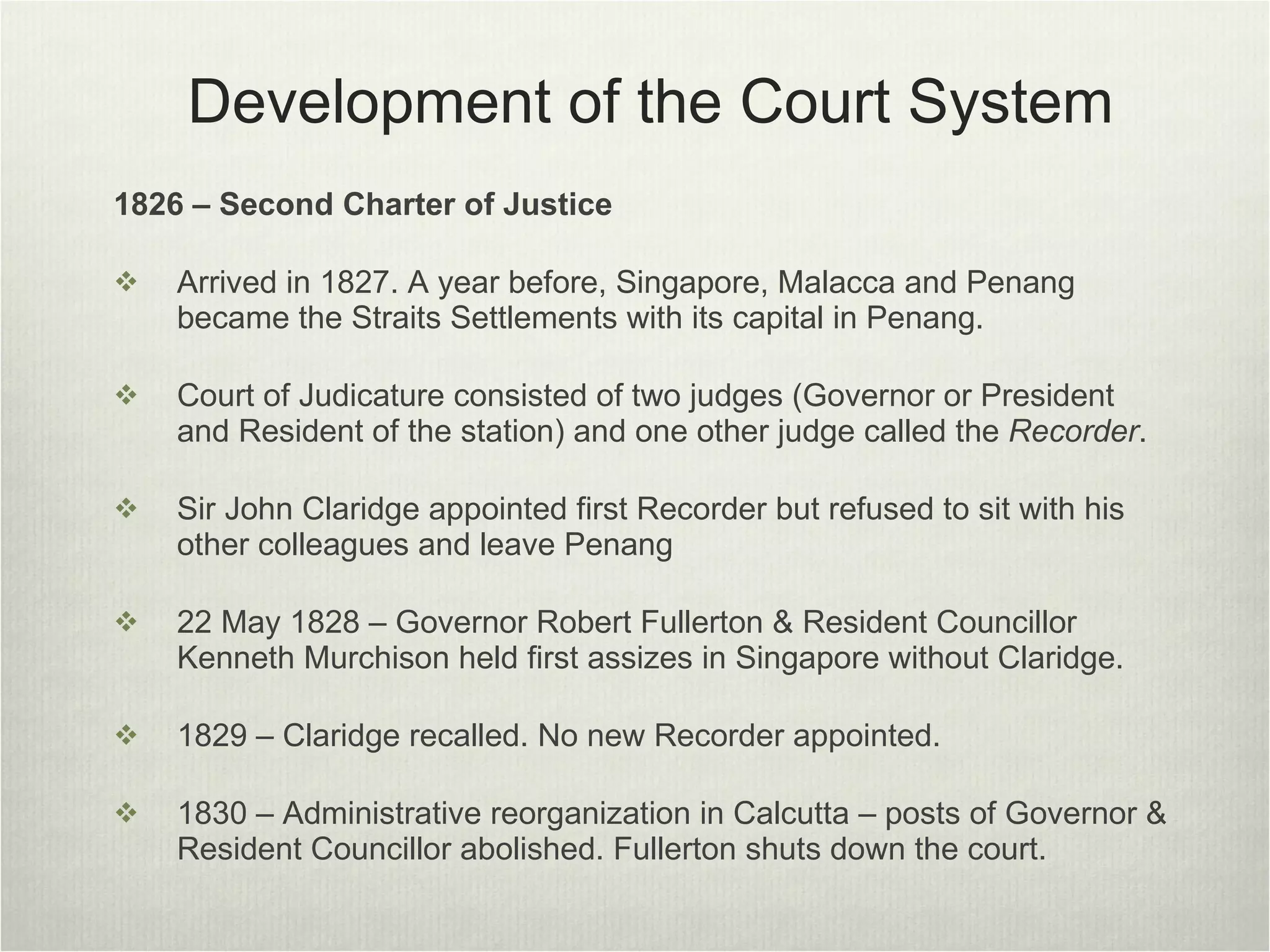 Singapore Legal System 2 | PPT