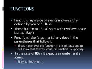 SLscripting in English | PPTX | Web Development | Internet