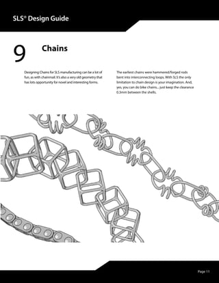 SLS Design Guide for Quickparts 3D printing services (EN) | PDF ...