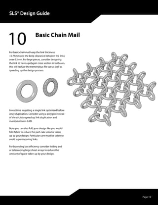 SLS Design Guide for Quickparts 3D printing services (EN) | PDF ...