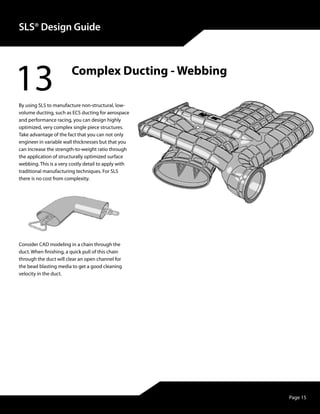 SLS Design Guide for Quickparts 3D printing services (EN) | PDF ...