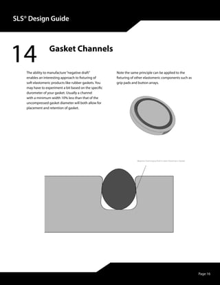 SLS Design Guide for Quickparts 3D printing services (EN) | PDF ...