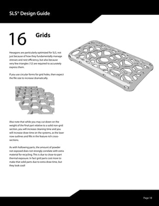 SLS Design Guide for Quickparts 3D printing services (EN) | PDF ...