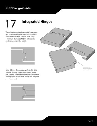 SLS Design Guide for Quickparts 3D printing services (EN) | PDF ...