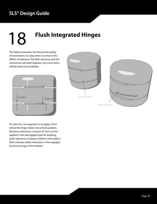 SLS Design Guide for Quickparts 3D printing services (EN) | PDF ...