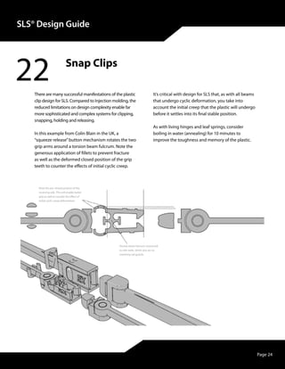 SLS Design Guide for Quickparts 3D printing services (EN) | PDF ...