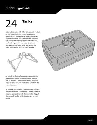 SLS Design Guide for Quickparts 3D printing services (EN) | PDF ...