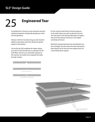 SLS Design Guide for Quickparts 3D printing services (EN) | PDF ...