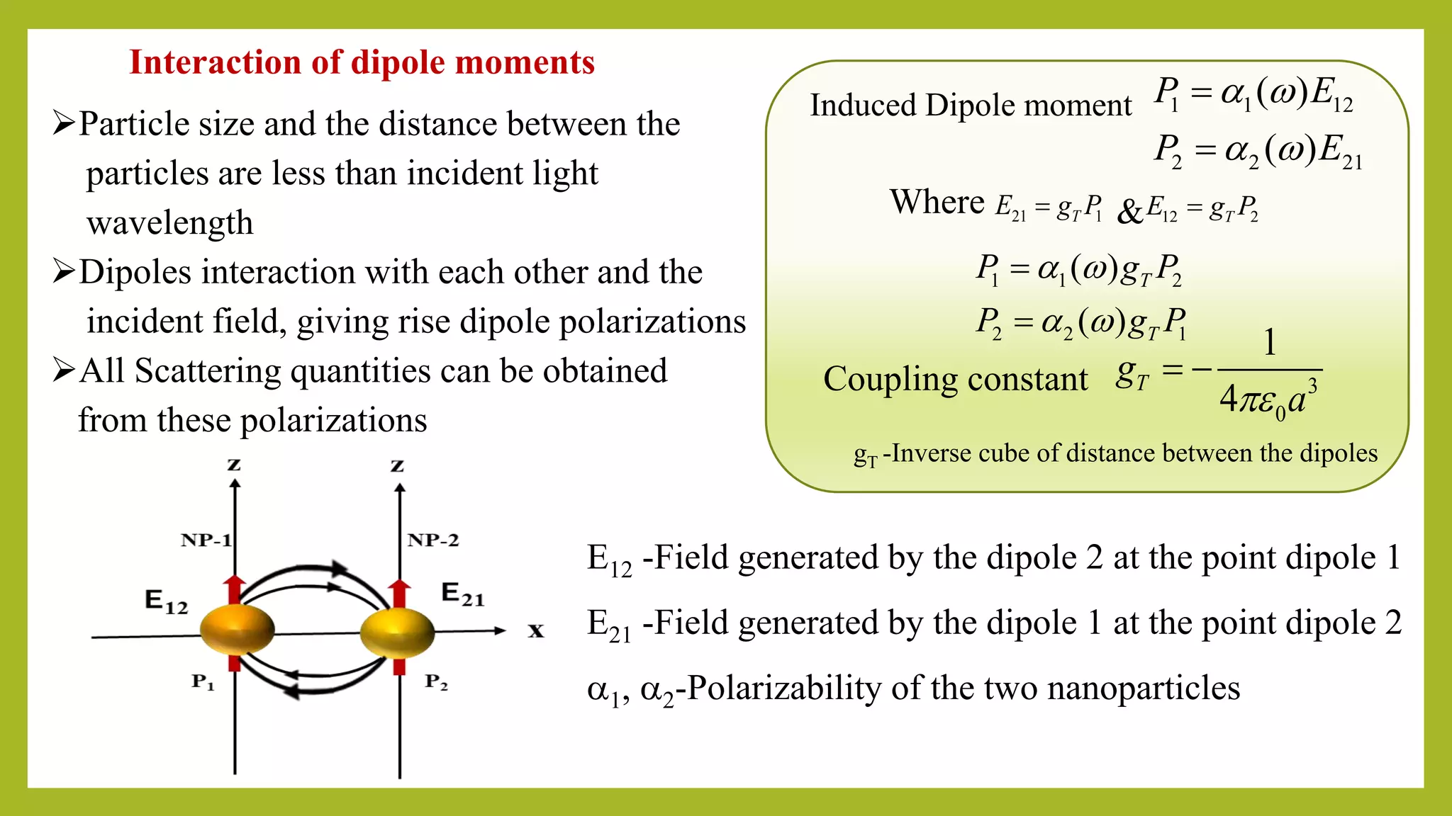 Plasmonic Chain Waveguides Pdf Physics Science