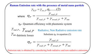 Surface Enhanced Raman Spectroscopy | PDF