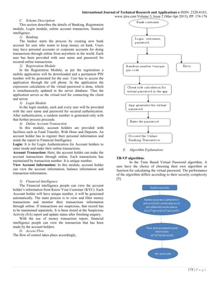 SECURED BANKING TRANSACTION USING VIRTUAL PASSWORD | PDF