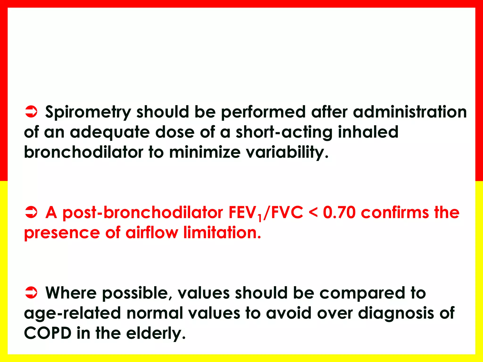 Diagnosis and Assessment of copd | PPTX
