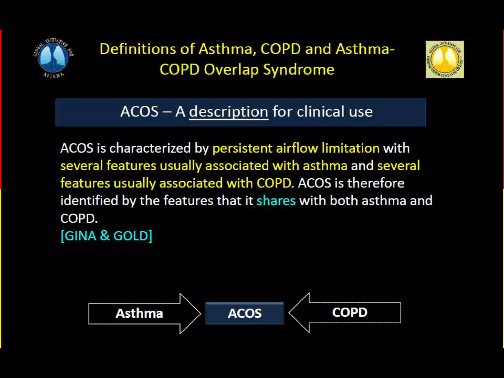 Asthma-COPD Overlap Syndrome (ACOS) | PPTX
