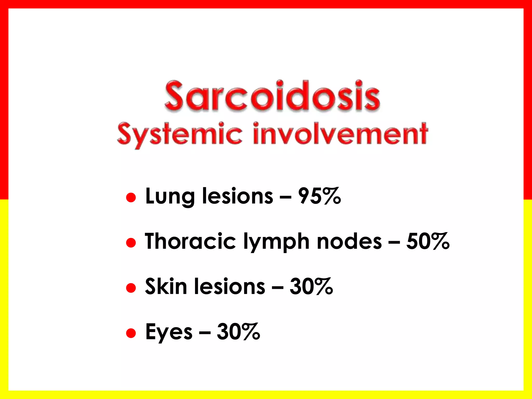 Diagnosis of Sarcoidosis | PPTX