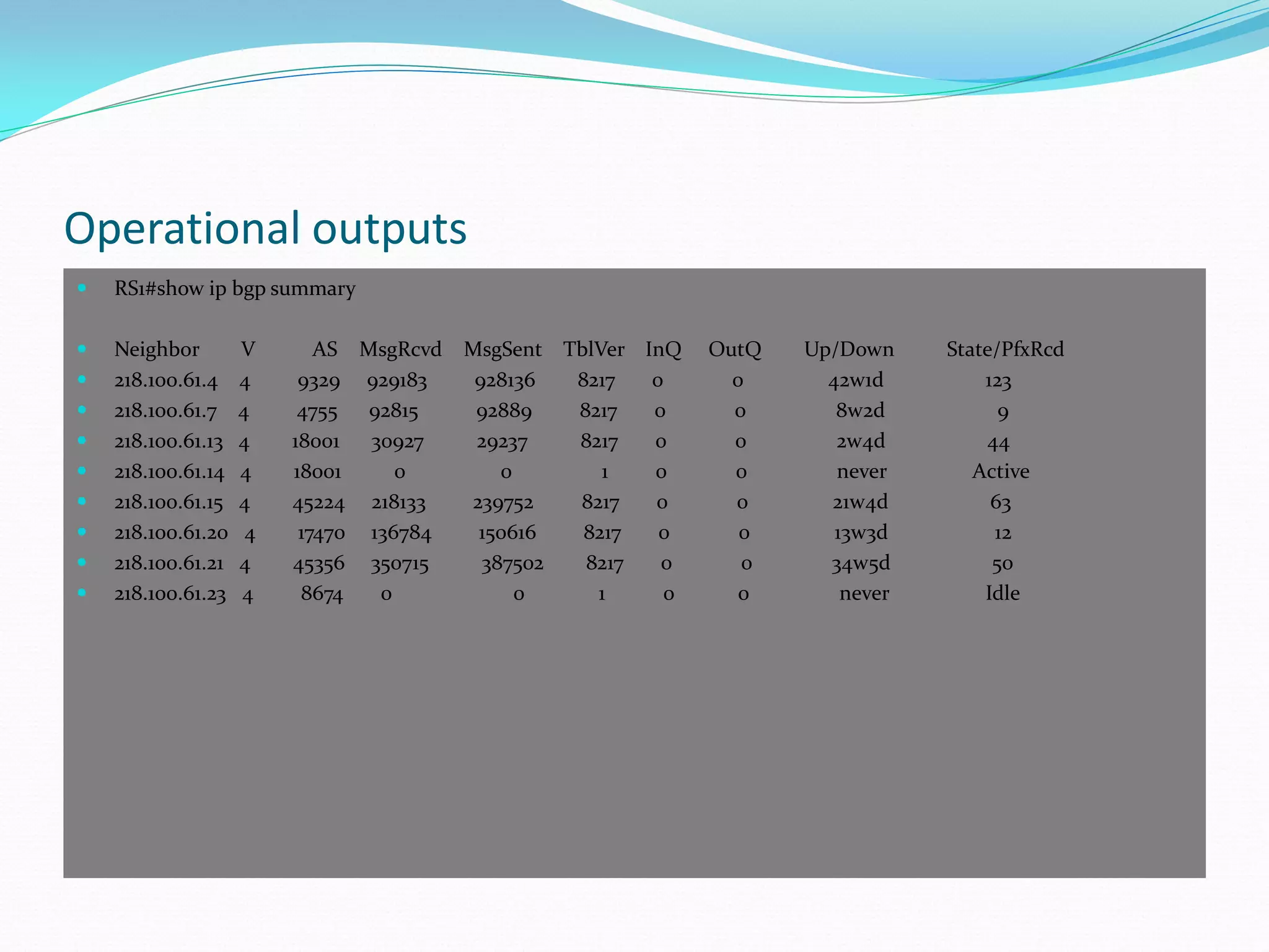 SLT-IX Setting up an Internet Exchange : Sri Lankan experience | PDF