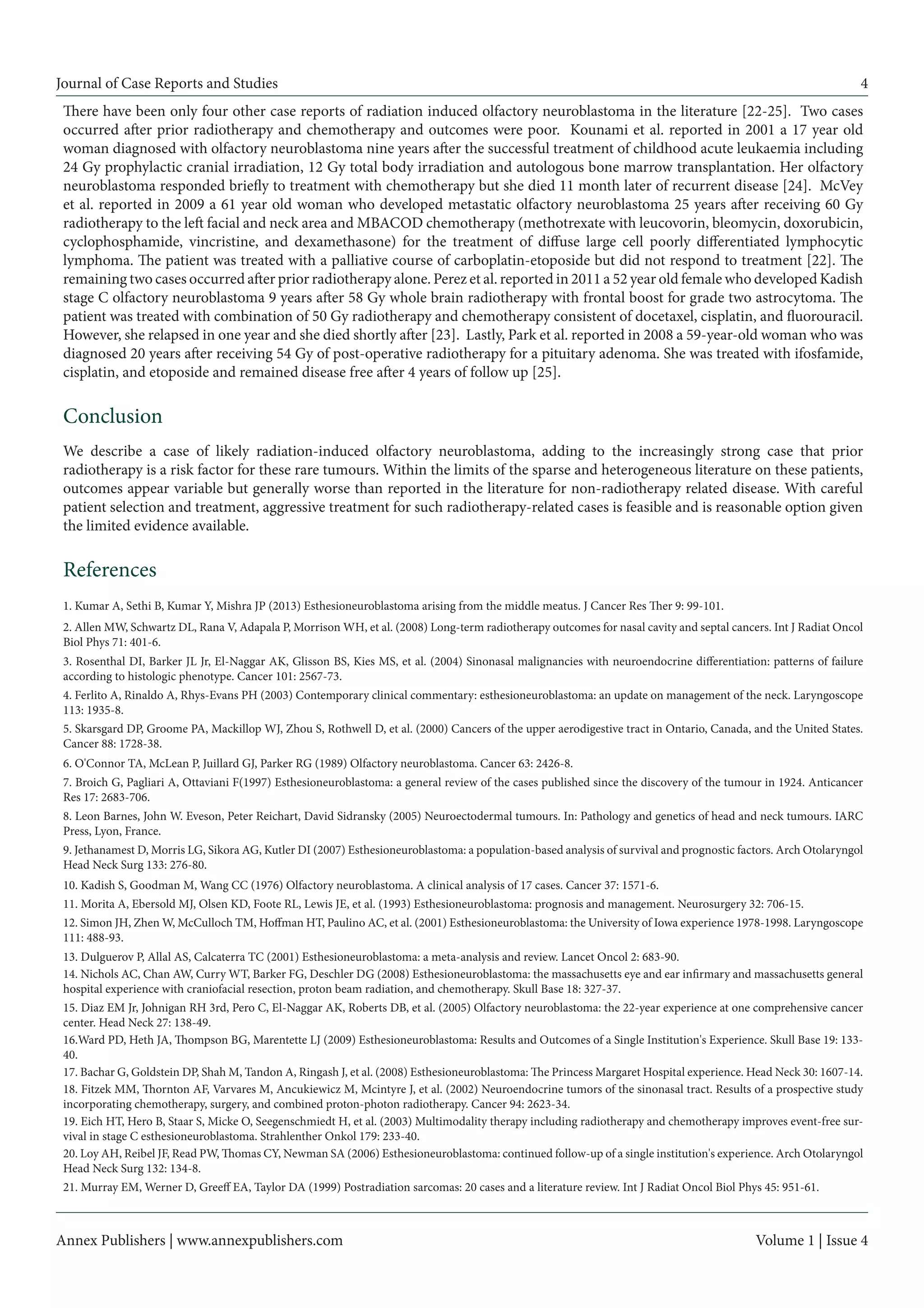 Olfactory neuroblastoma-(esthesioneuroblastoma)-following-retro-orbital ...