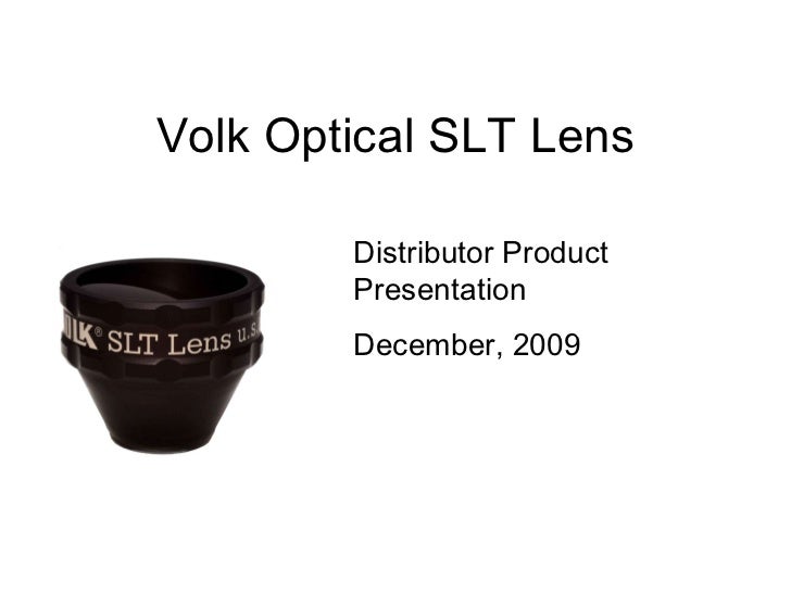 Slt Lens Presentation