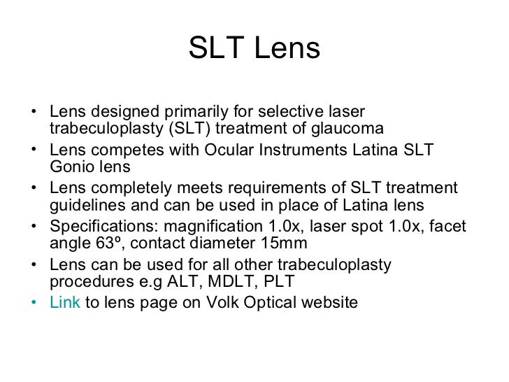 Slt Lens Presentation